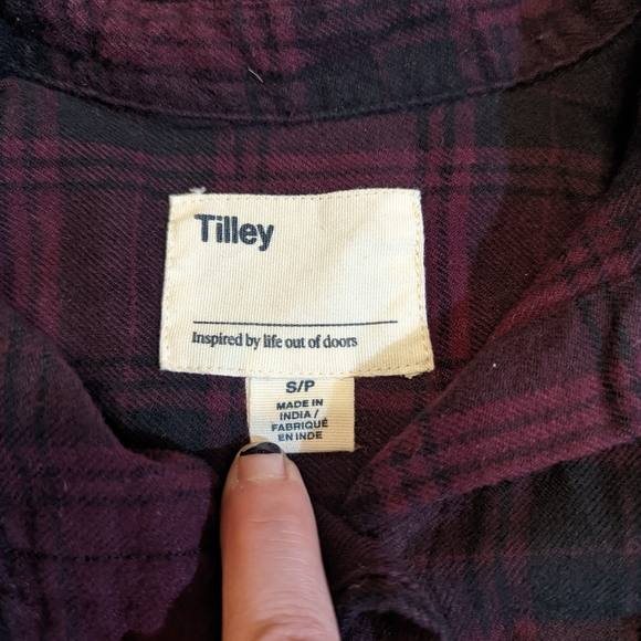 Tilley | Tops | Womens Tilley S Flannel | Poshmark